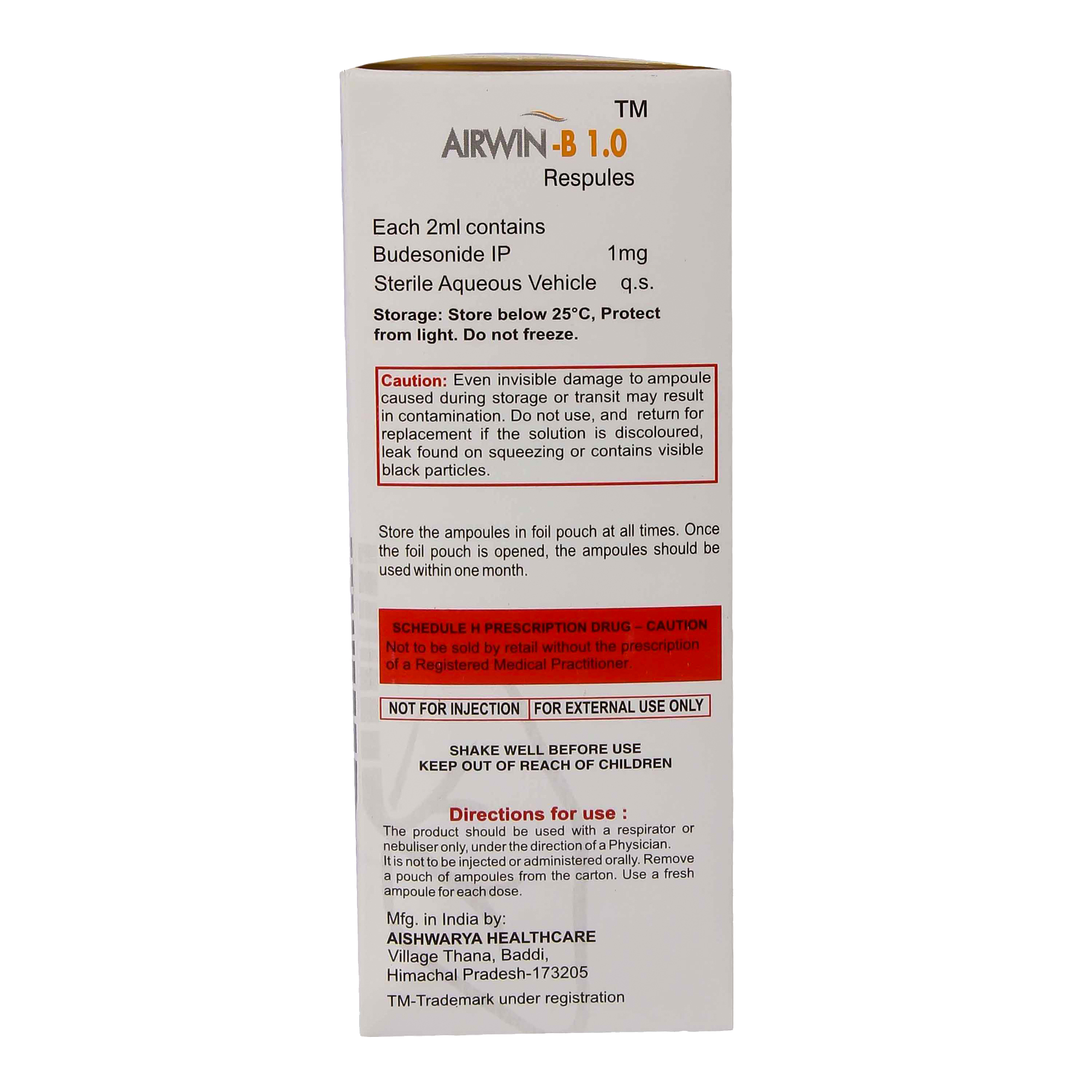 AIRWIN-B 1.0 mg Respules - Vitalframe - A Leading Pharmaceutical ...